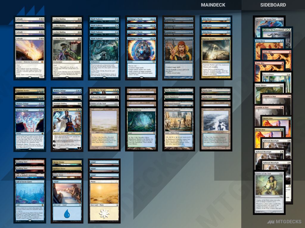 Modern Bant Control deck by WaToO • MTG DECKS