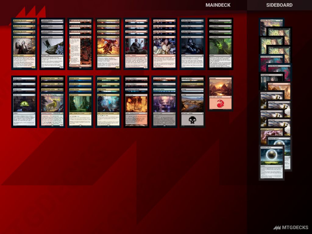 Arena Explorer JEGANTHA deck by VelhoChico • MTG DECKS