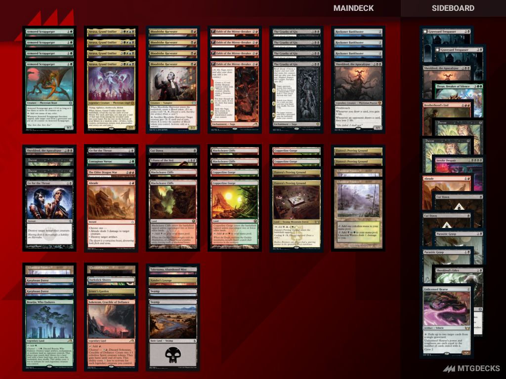Standard Jund Atraxa deck by yellowhat • MTG DECKS