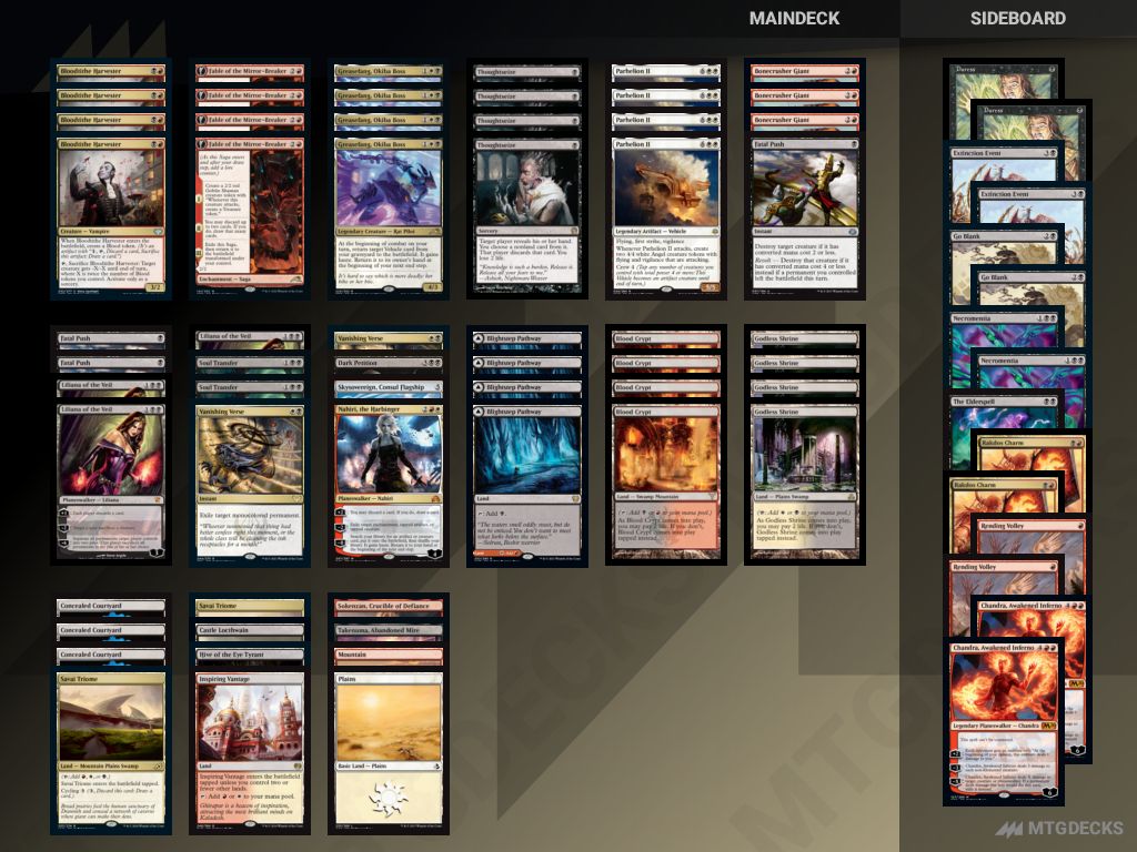 Pioneer Mardu Greasefang deck by VincentC • MTG DECKS