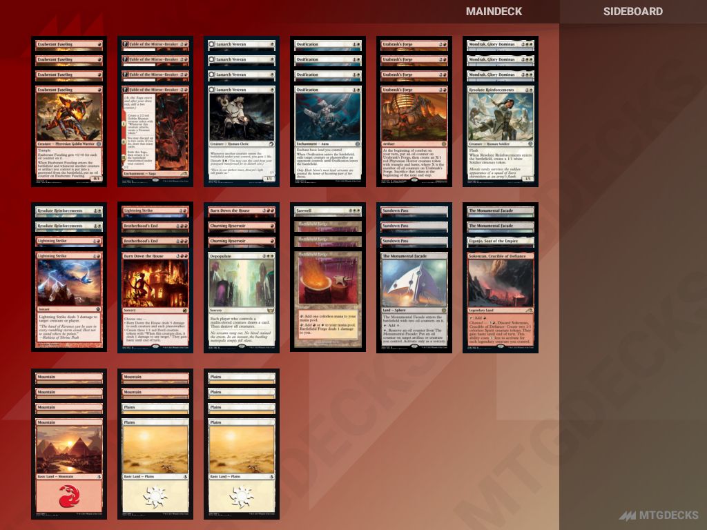 Arena Standard Mondrak Fundicion deck by MrLocomayo • MTG DECKS