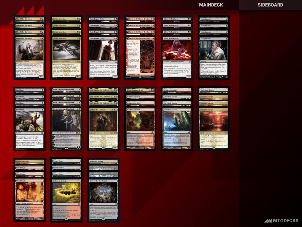 Arena Explorer (Exp)Vampiros deck by ropesalido • MTG DECKS