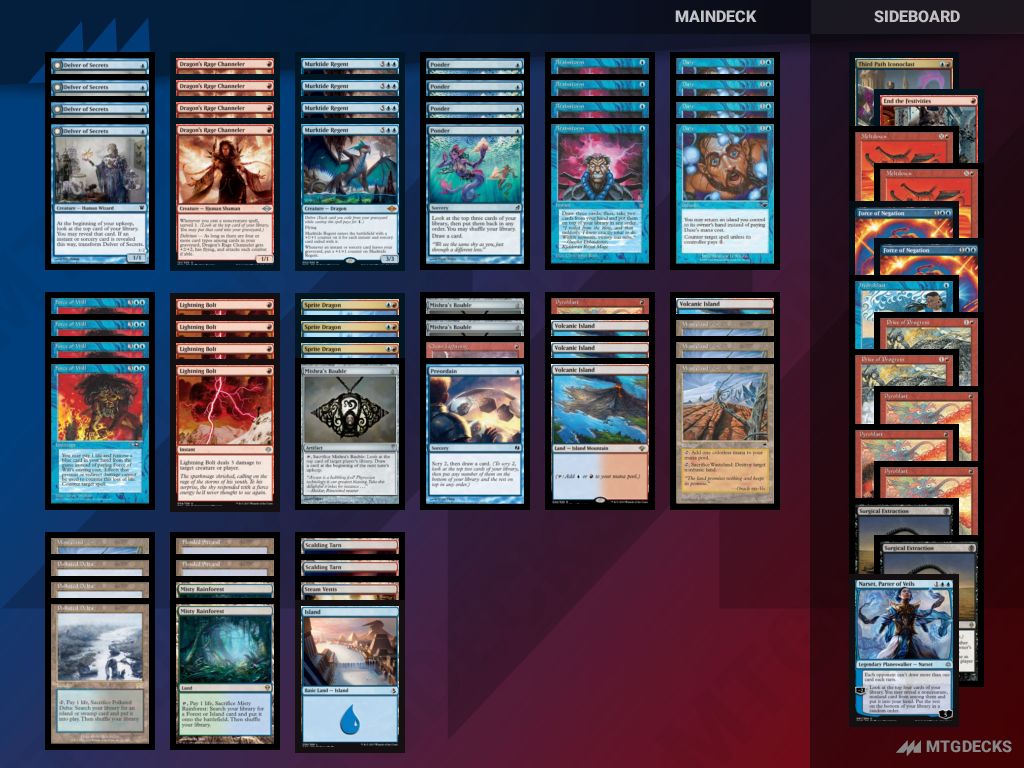 Legacy UR Sprite Dragon deck by lord_beerus187 • MTG DECKS