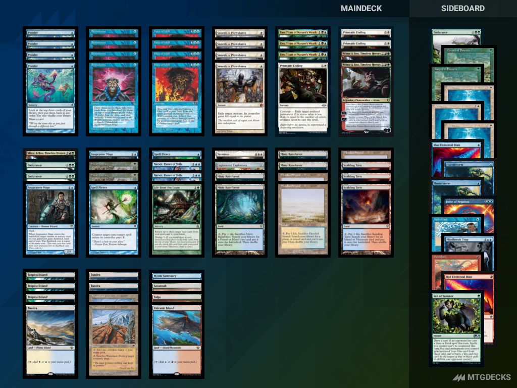 Legacy Four-color Control deck by Alexander Killi • MTG DECKS