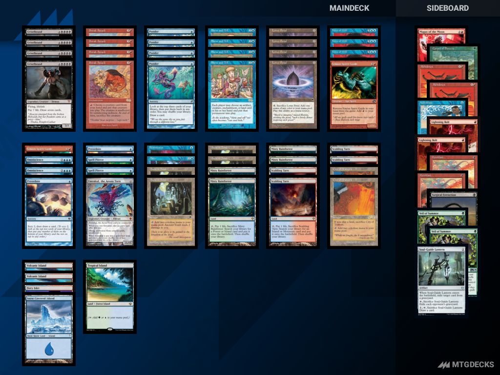 MTGO Legacy Challenge 32 #12529552 | March 11 • MTG DECKS