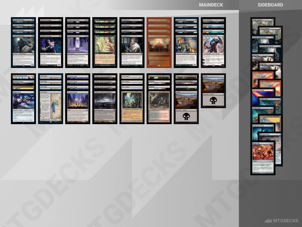 Legacy Dark Depths deck by Okamura Yukihiro • MTG DECKS