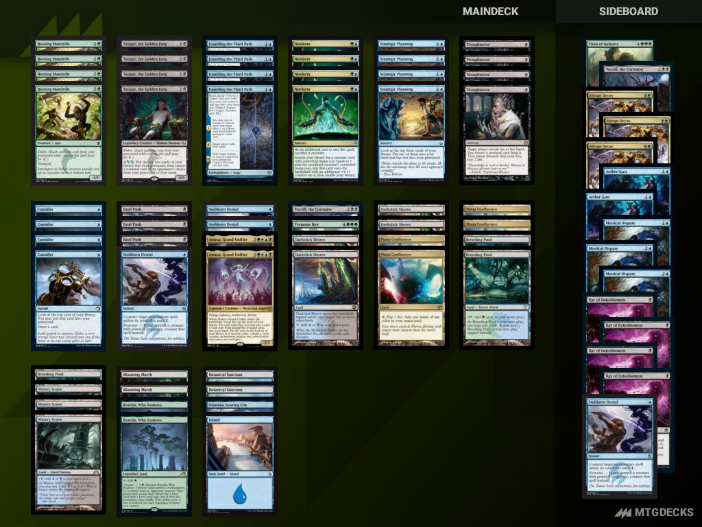 Pioneer Four-color Combo deck by Thomaz Macedo • MTG DECKS