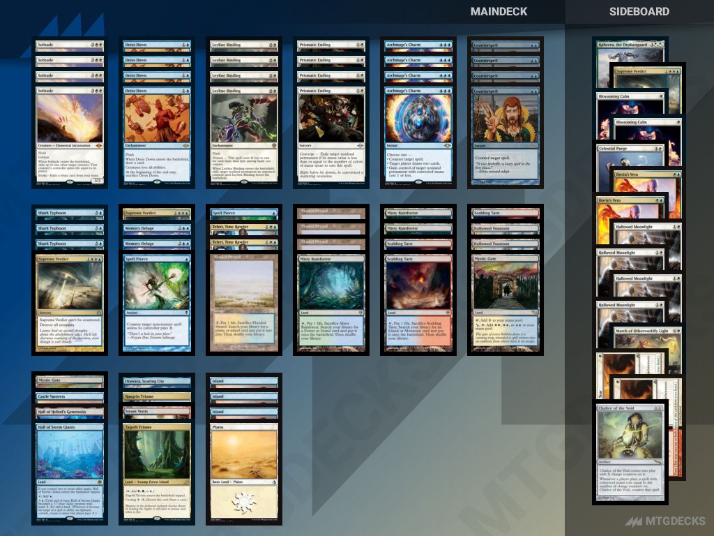 Modern UW Control deck by Sam Tukeman • MTG DECKS