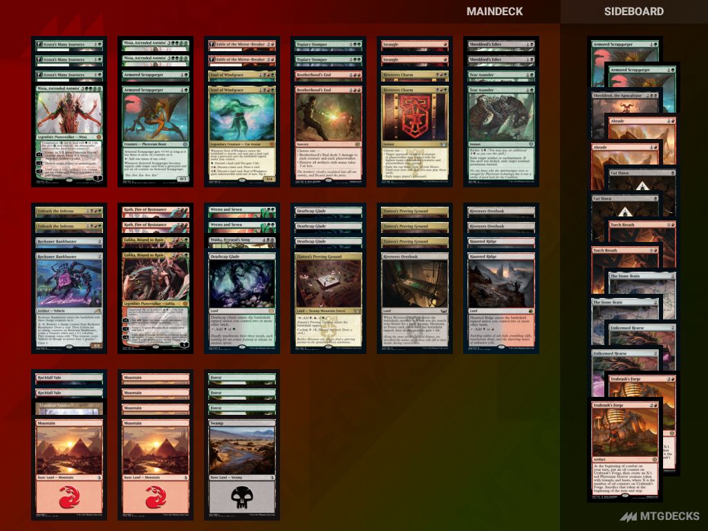 Arena Standard Jund super friends(3) deck by Azori • MTG DECKS