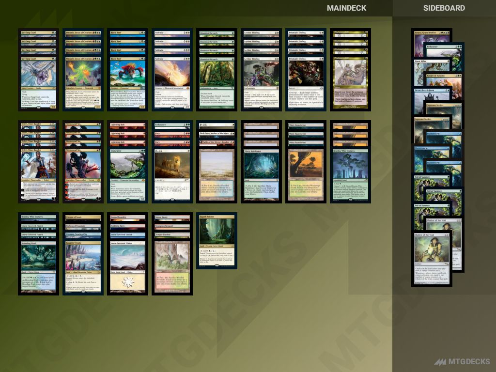 Modern Four-color Midrange deck by Drew Buchanan • MTG DECKS