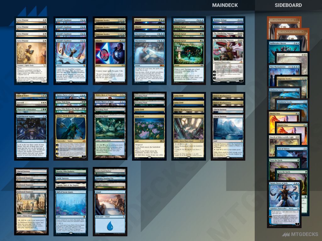 Arena Explorer Tamiyo Researcher deck by AliEldrazi • MTG DECKS