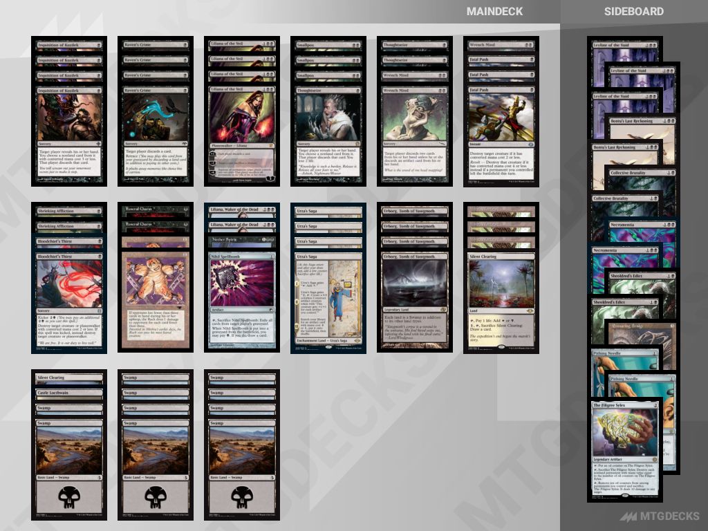 Modern 8-Rack deck by Alexis CHAPTAL • MTG DECKS