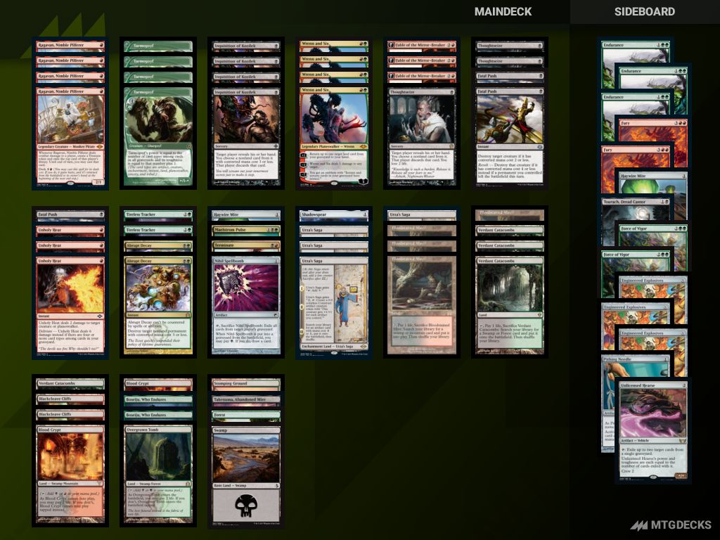 Modern Jund Sagavan deck by Jiří Obraz • MTG DECKS