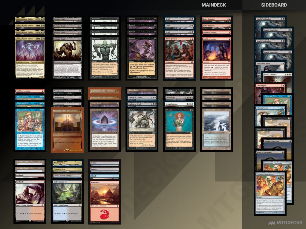 Tigerking of Legacy Tournament @Hareruya (Japan) | April 02 • MTG DECKS