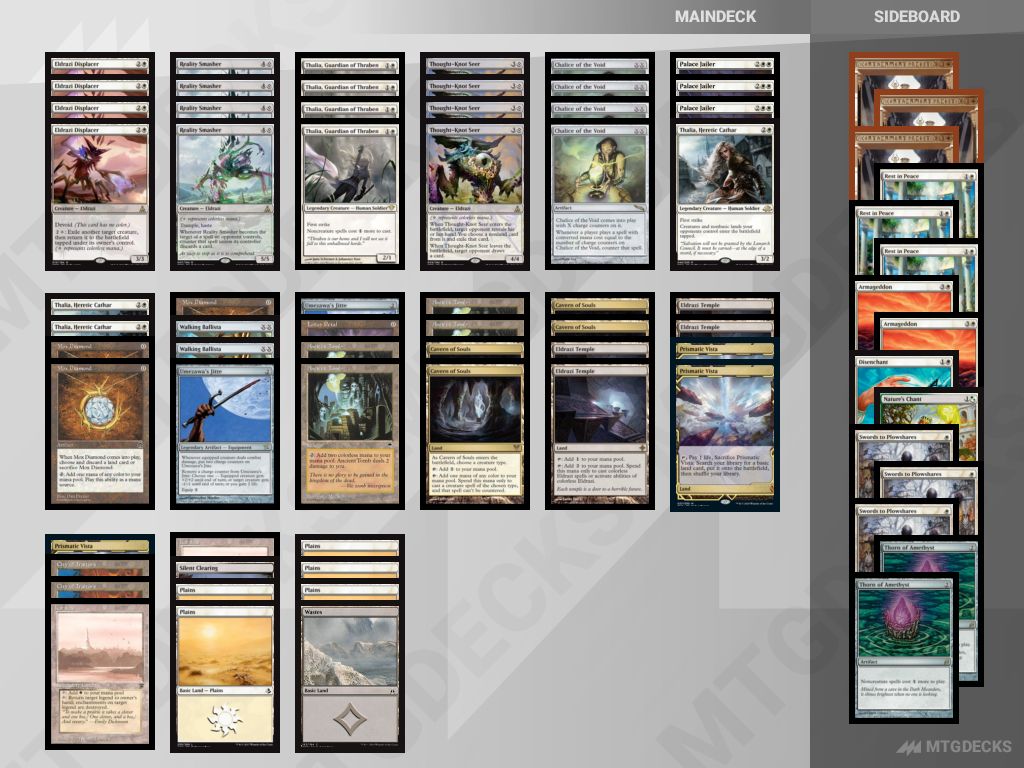 Legacy Mono-White Eldrazi deck by Max Kahn • MTG DECKS