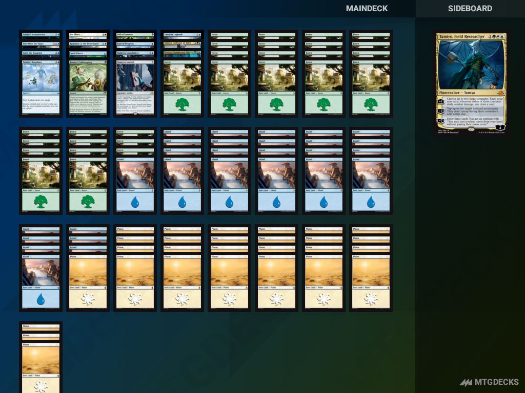 Historic-Brawl Funny Tamiyo (Historic Brawl) deck by Steven767 • MTG DECKS