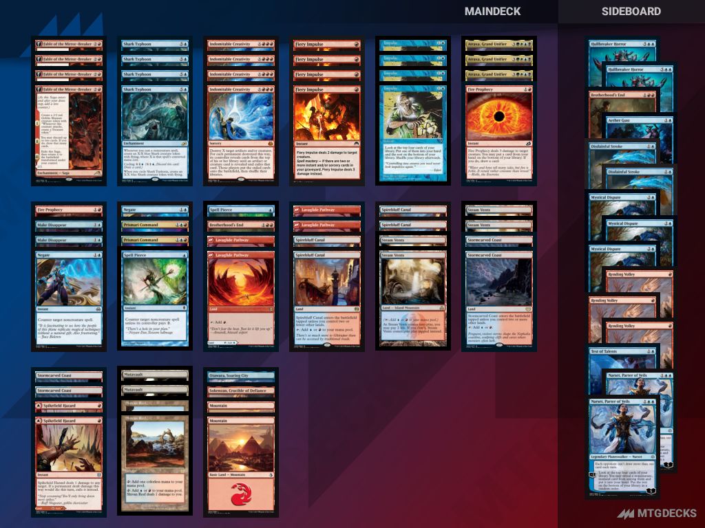 Pioneer Indomitable Creativity deck by Horie Masashi • MTG DECKS