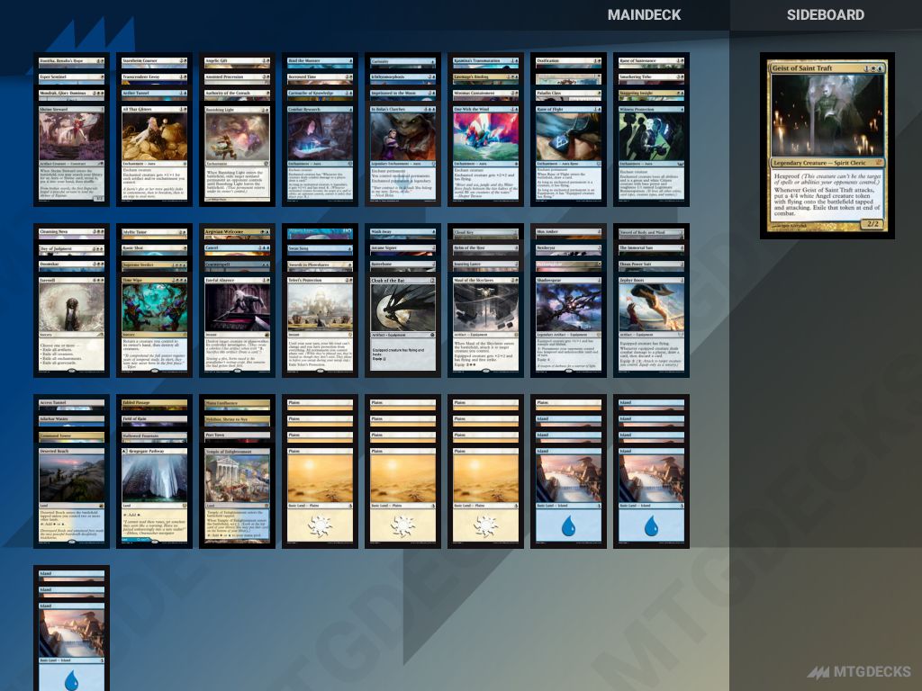 Historic-Brawl Voltron of Saint Traft deck by Doom_Squirrel • MTG DECKS