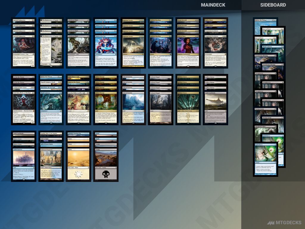 Arena Explorer [E] Esper Doom deck by Eurisko • MTG DECKS
