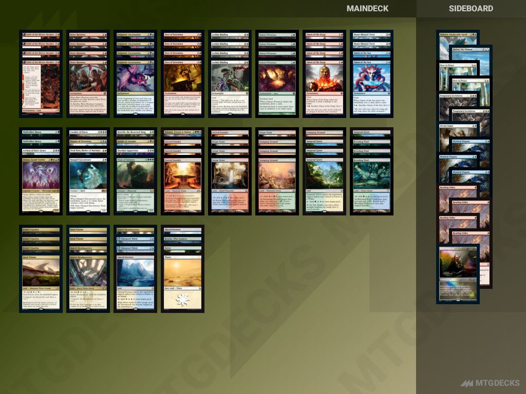 Arena Explorer Five-color Fires deck by Pradenas Ernesto • MTG DECKS