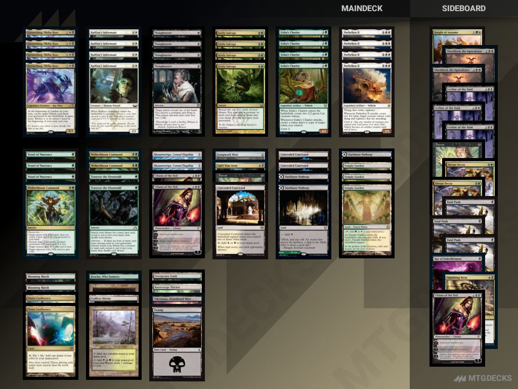 Pioneer greasefang deck by brunorma • MTG DECKS