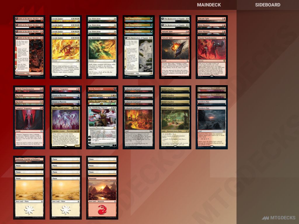 Arena Standard Etali Justice deck by CovertGoBlue • MTG DECKS
