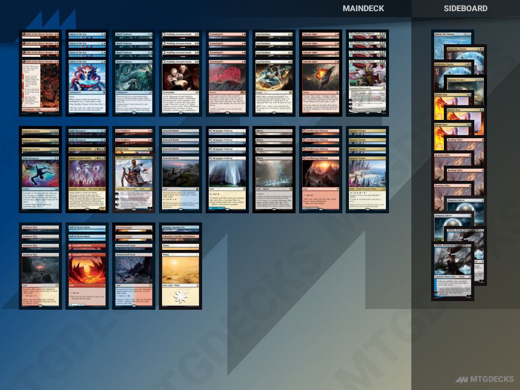 Pioneer Transmogrify deck by Horiuchi Makoto • MTG DECKS