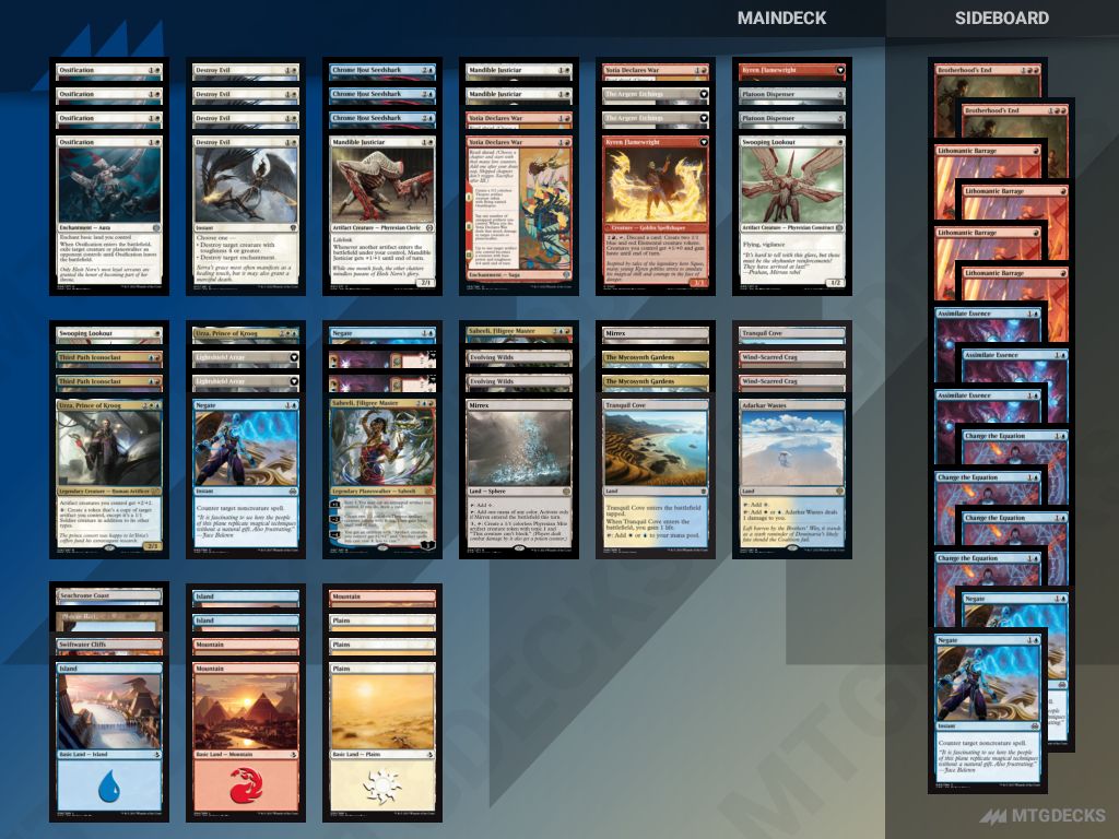 Arena Standard Jeskai Tokens deck by Platinum-Mythic Rank Player • MTG ...