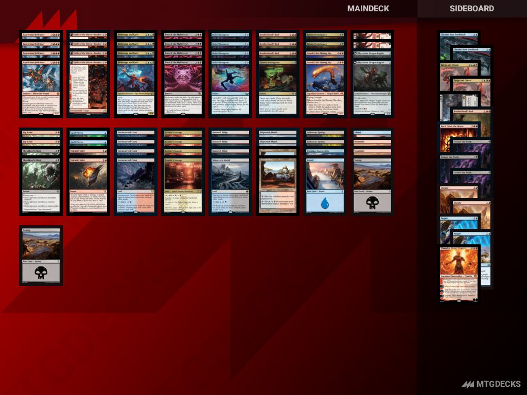 Standard Rogue deck by Nakagawa Natsuki • MTG DECKS