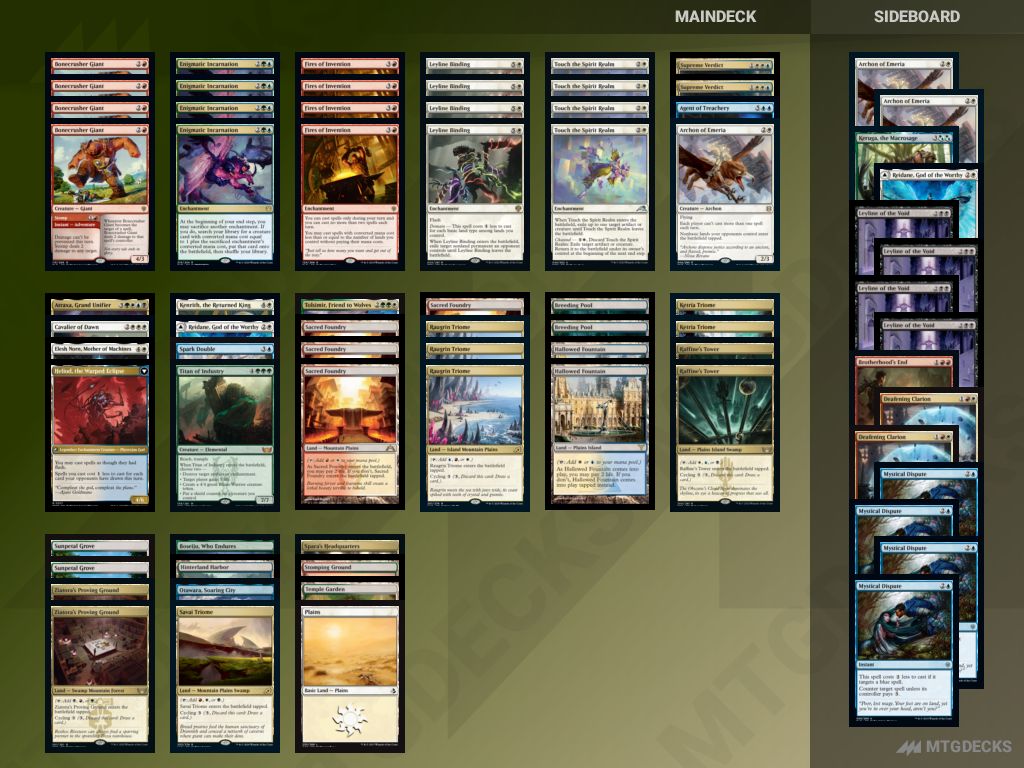 Arena Explorer fires ink deck by Al carrer! • MTG DECKS