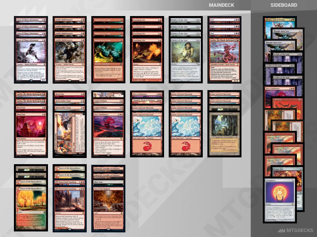 Legacy Mono Red Prison deck by Kaneko Seiya • MTG DECKS