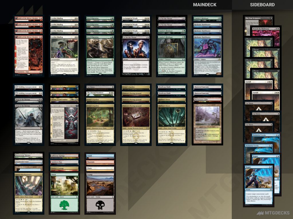 Standard Multi Color Control deck by Takahashi Tutomu • MTG DECKS
