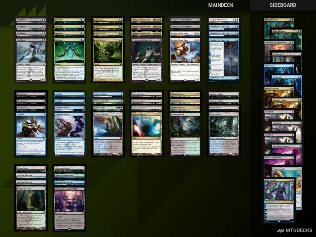 Pioneer scavenger neoform deck by ptbench • MTG DECKS