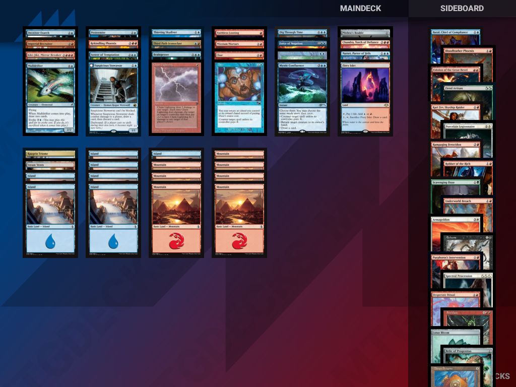 Other UR trophy stip deck by calebdmtg • MTG DECKS