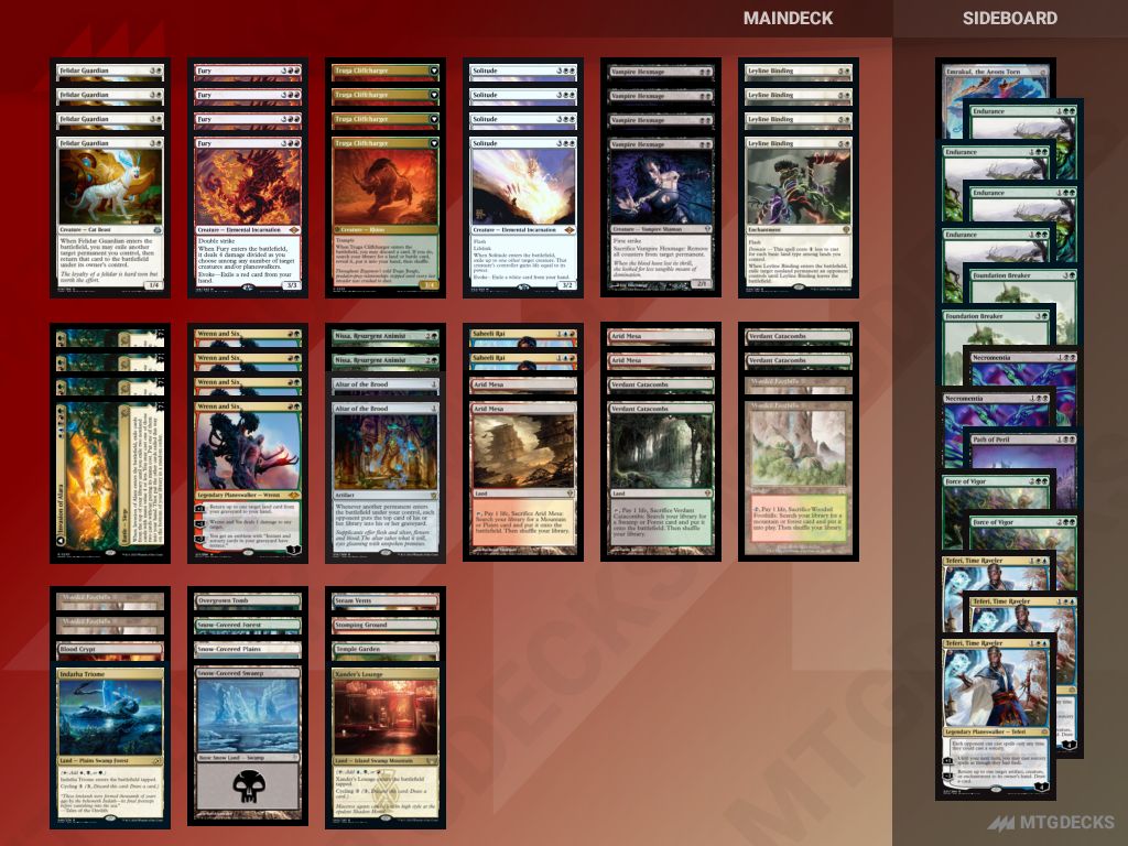 Modern Five-color Combo deck by Joseph Ahrens • MTG DECKS