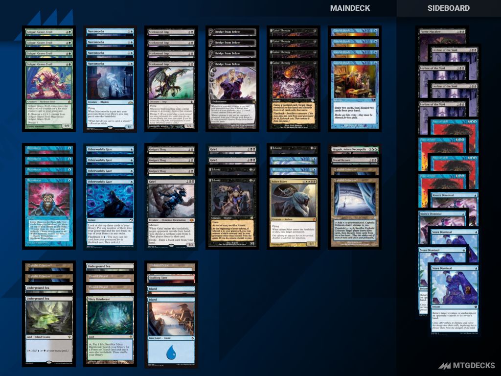 MTGO Legacy Challenge #12552651 | May 28 • MTG DECKS