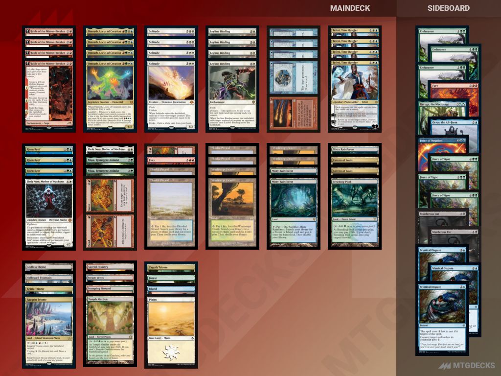 Modern Elementals deck by Dominik Pfündl • MTG DECKS