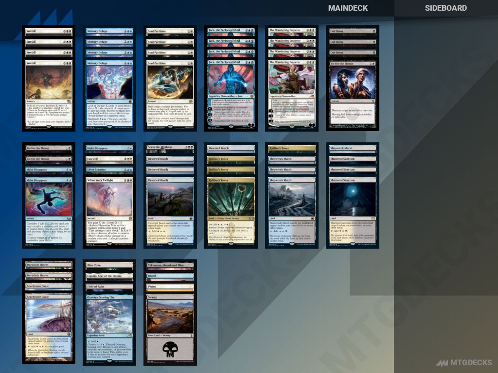 Arena Standard Esper Jace deck by Gameologist • MTG DECKS
