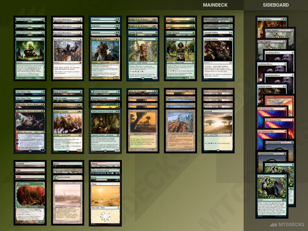 Legacy Maverick deck by João Vitor de Bem Silva • MTG DECKS