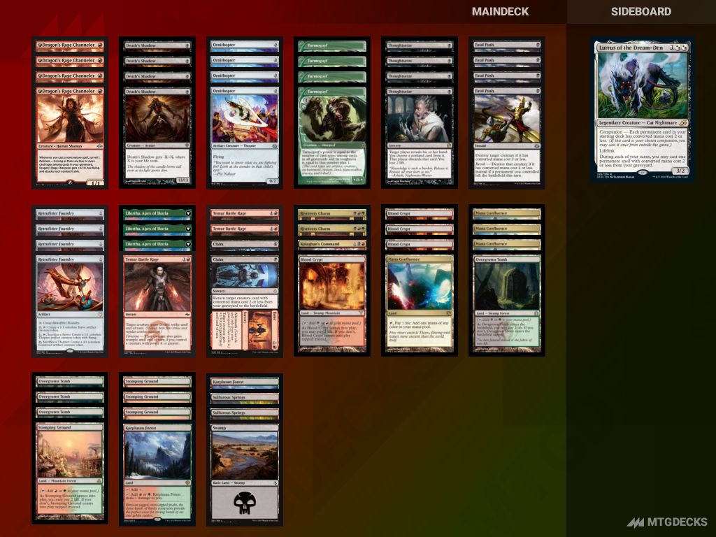 Arena Historic Invasion Shadow H deck by Wuggles • MTG DECKS