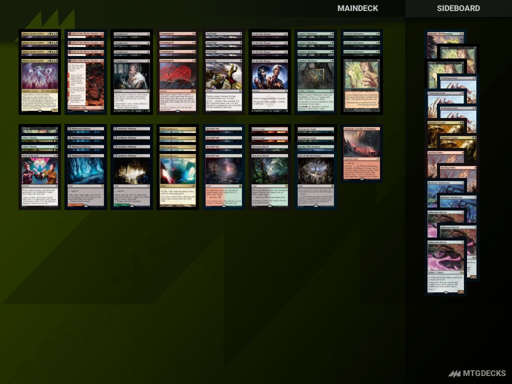 Pioneer Jund Transmogrify deck by Rick Wood • MTG DECKS