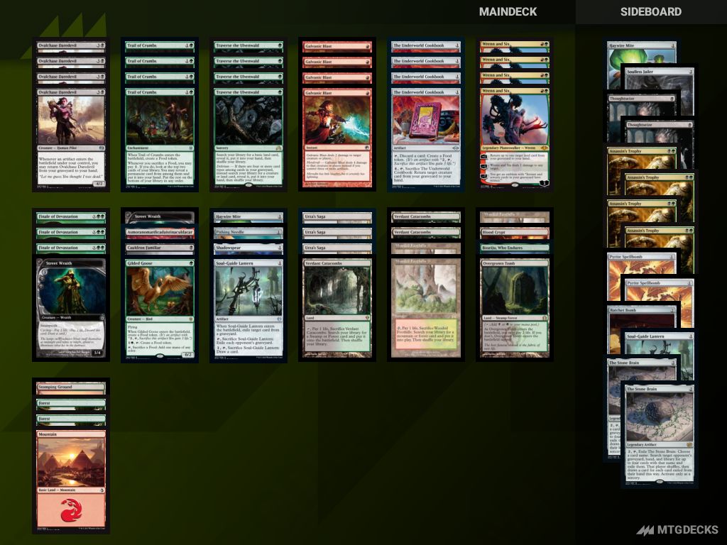 Modern Asmo Food deck by IzzetSignetIsTheBest • MTG DECKS