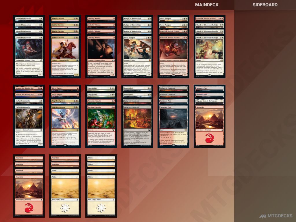 Arena Standard Need For Speed deck by chrisiswhatever • MTG DECKS