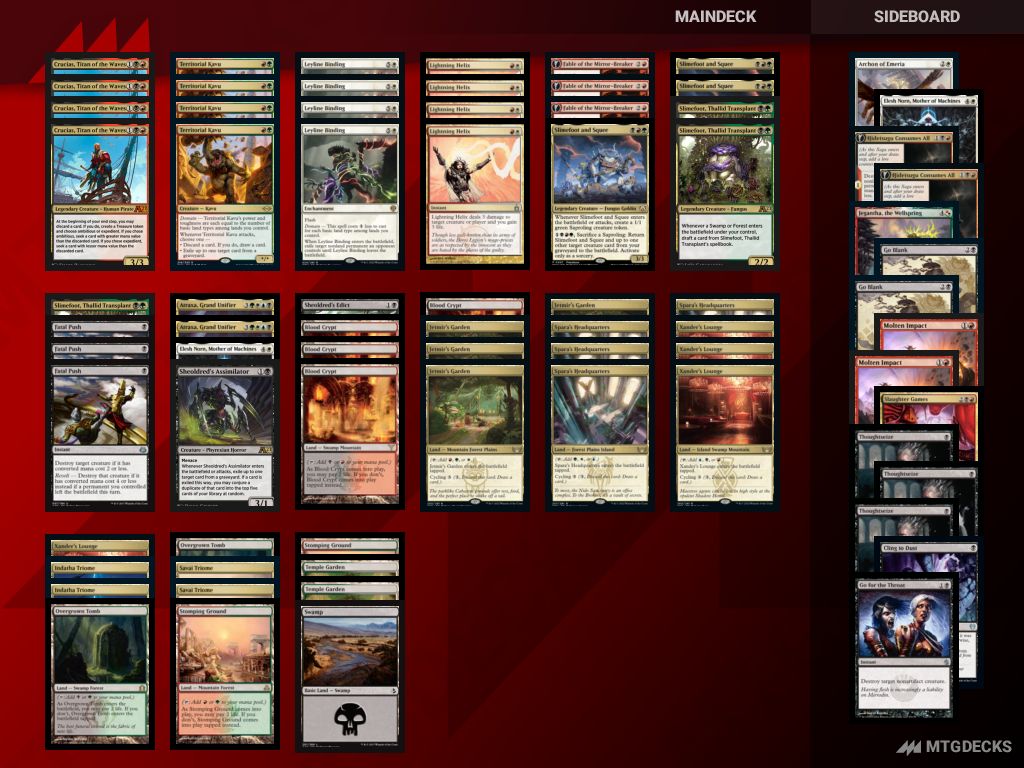 Arena Historic H3- Fungus Domain deck by MegaMaqX • MTG DECKS