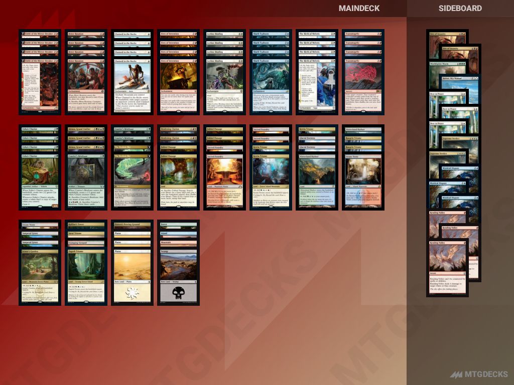 Pioneer Transmogrify Fires deck by Pablo Conesa Hernández • MTG DECKS