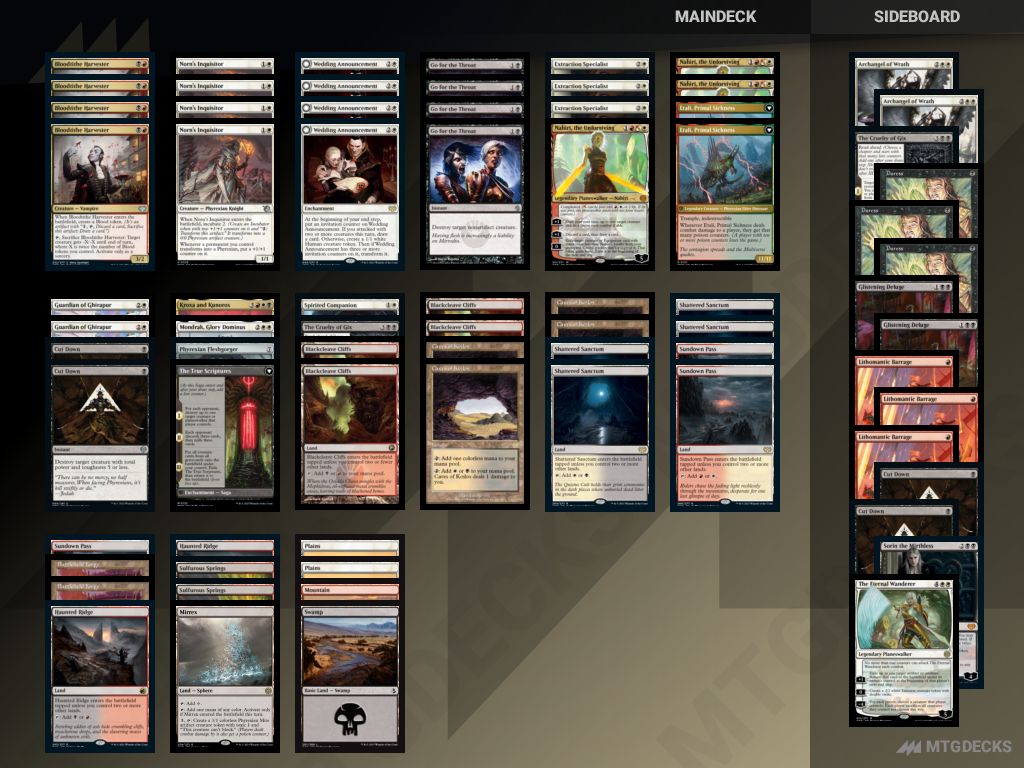 MTG Standard March of the Machine Mardu Blink top decks • MTG DECKS