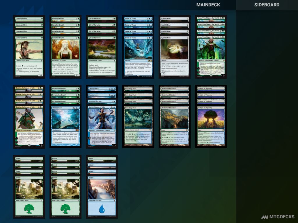 Explorer Flood of Tears combo deck by joshuamoralesssss • MTG DECKS