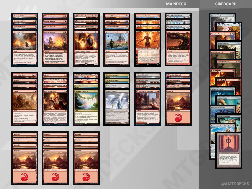 Arena Historic Big Red deck by SkyBLUEkepl • MTG DECKS