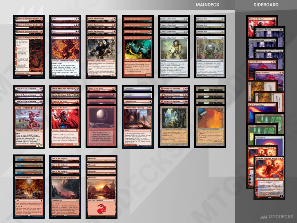 Legacy Red Prison deck by Micah Pellegrini • MTG DECKS