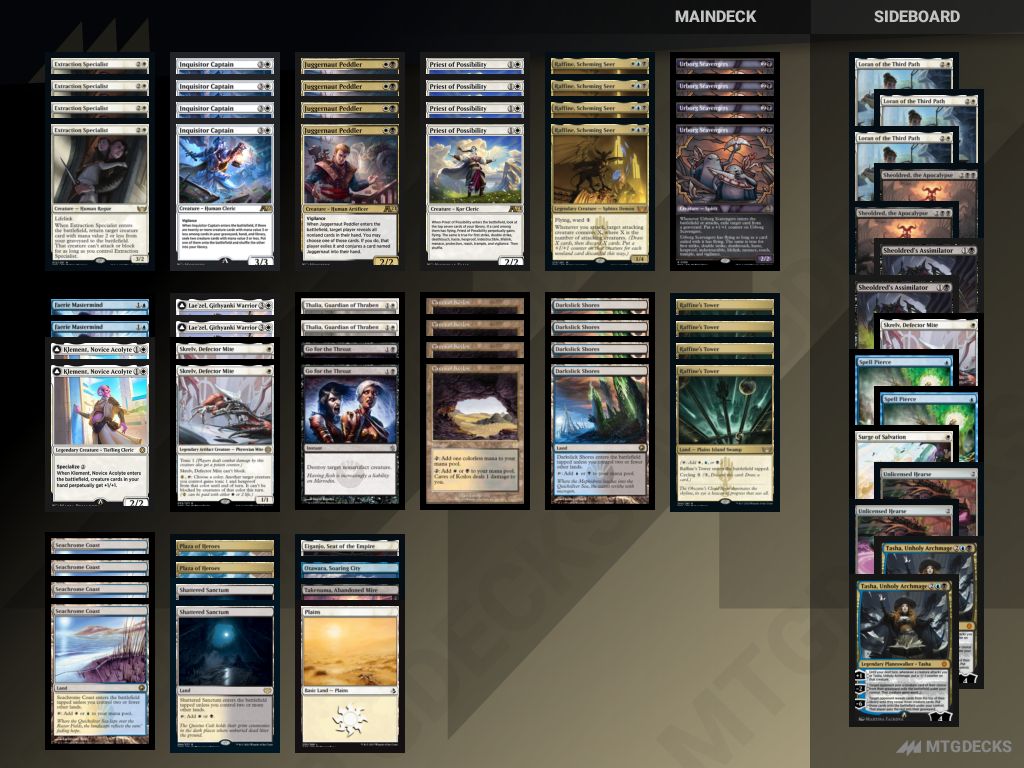 Alchemy Esper aggro deck by adrik • MTG DECKS